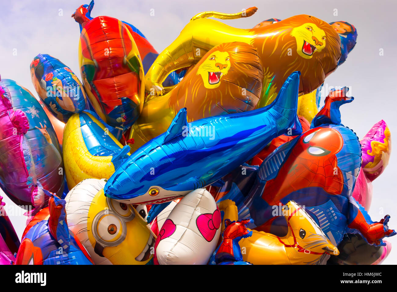 Birthday baloons hi-res stock photography and images - Alamy