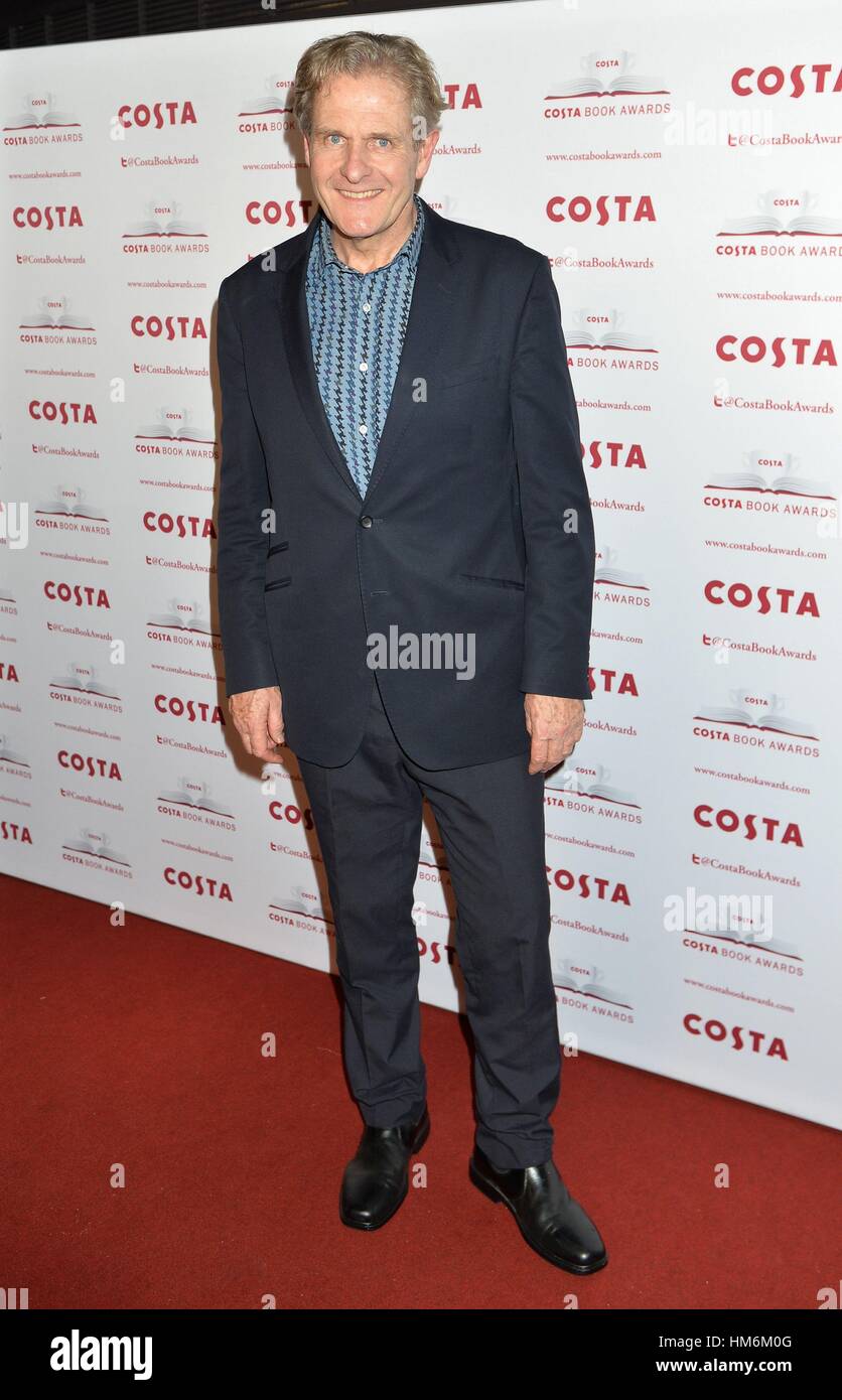 Robert Bathurst arrives at the 2017 Costa Book Awards at Quaglino's in ...