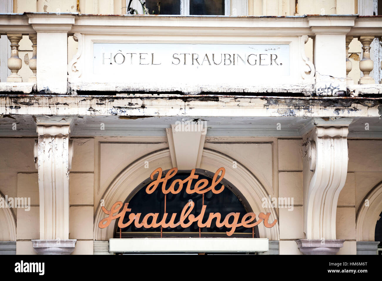 Hotel Straubinger Bad Gastein Stock Photo - Alamy