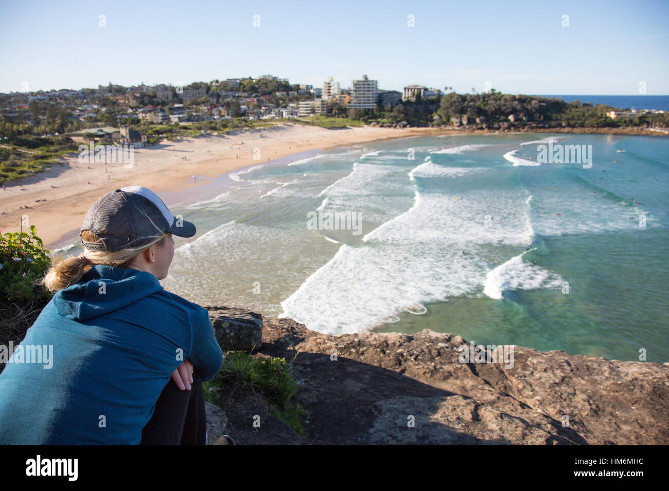 freshwater beach sydney australia Stock Photo - Alamy
