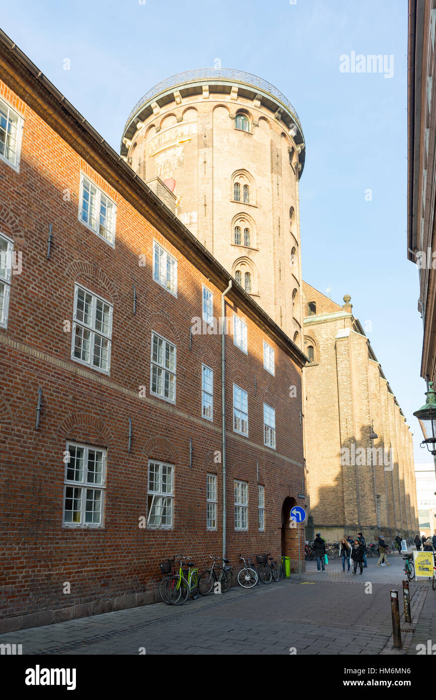 The Round Tower, Copenhagen, Denmark Stock Photo - Alamy