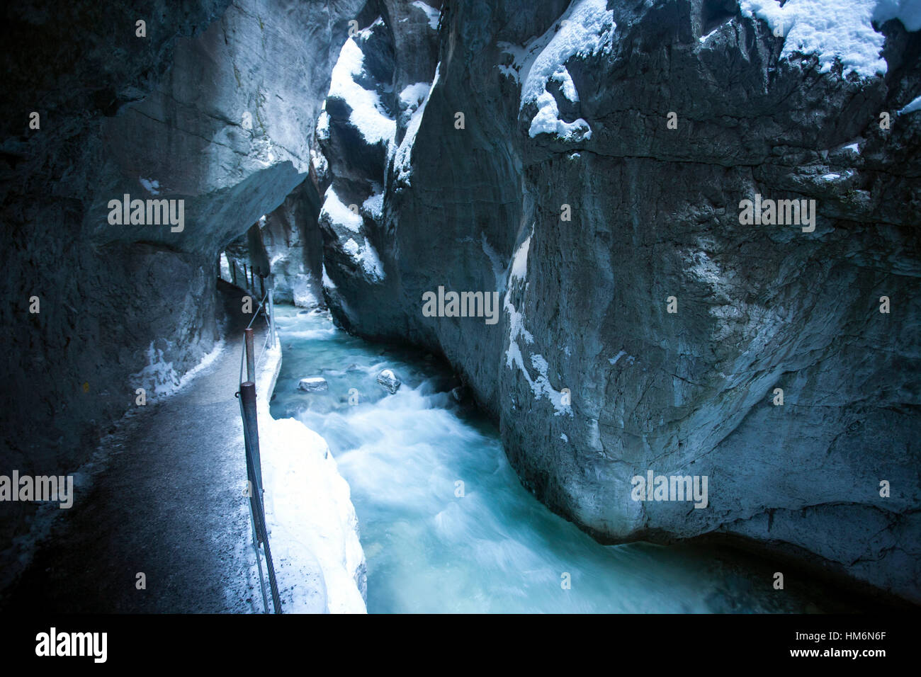 Partnachklamm / Partnach Gorge, Garmisch-Partenkirchen, Bavaria ...