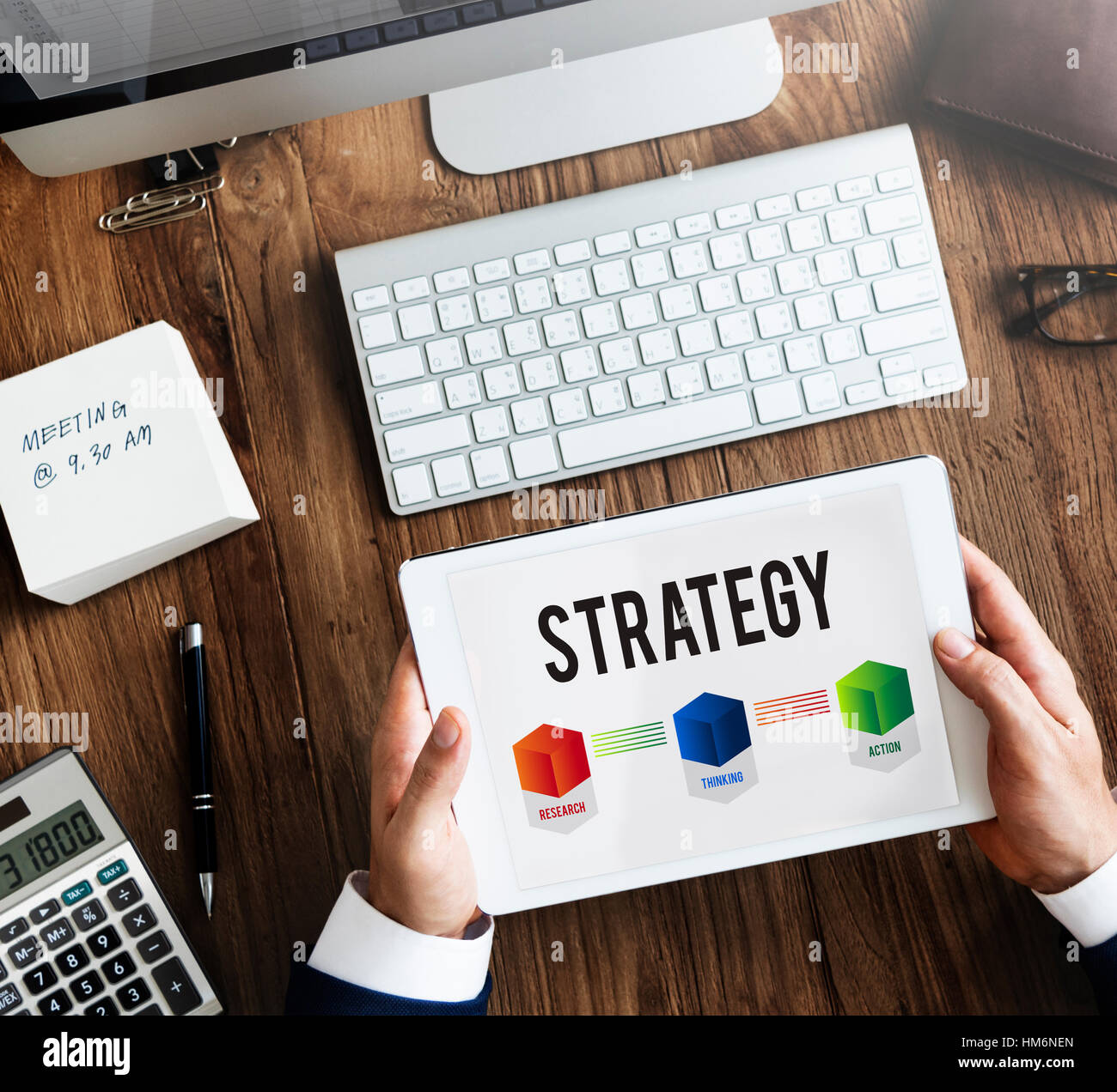 Business System Development Diagram Concept Stock Photo - Alamy