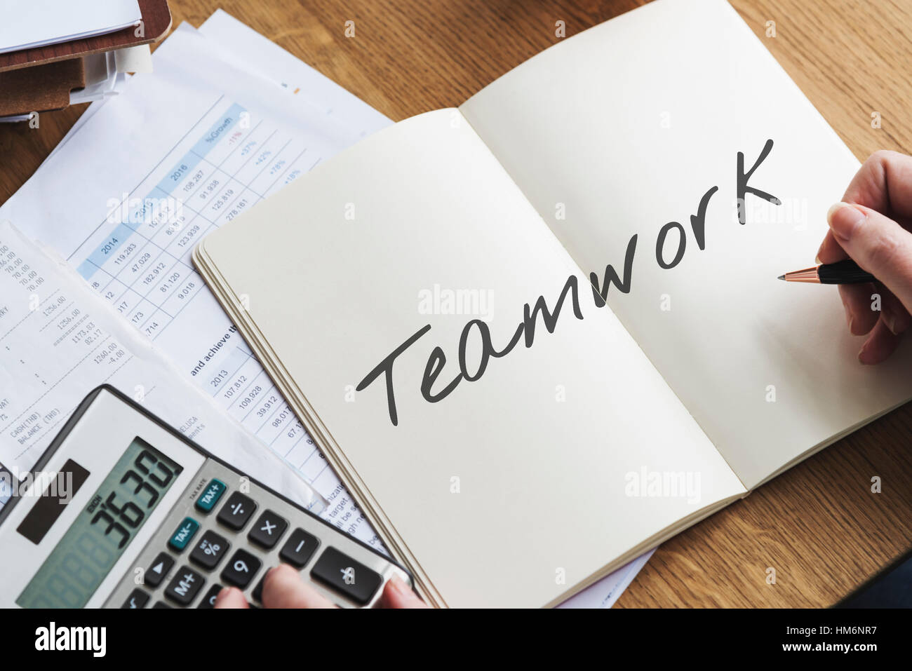 Connection Corporate Teamwork Collaboration Concept Stock Photo - Alamy