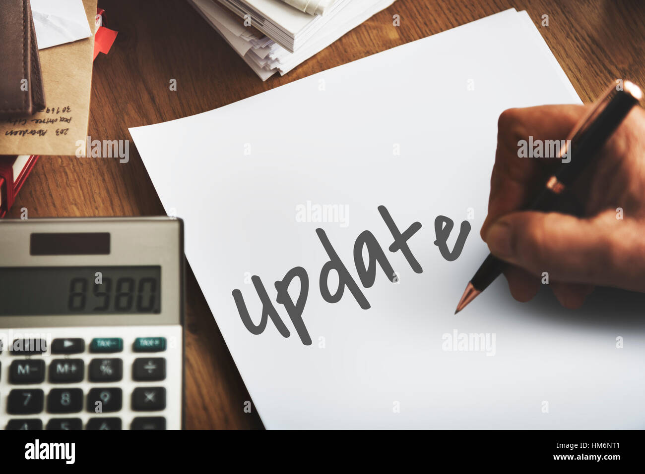 Update New Software Programming Upgrade Innovation Concept Stock Photo ...