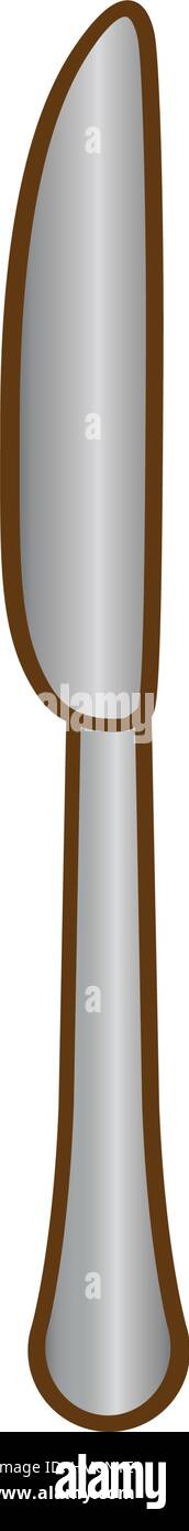 gray knife icon image design, vector illustration Stock Vector Image ...