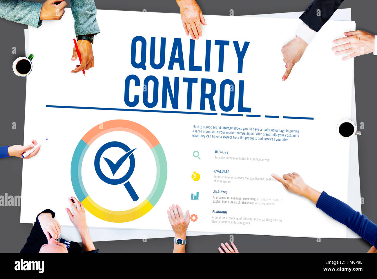 Quality Control Check Product Concept Stock Photo - Alamy