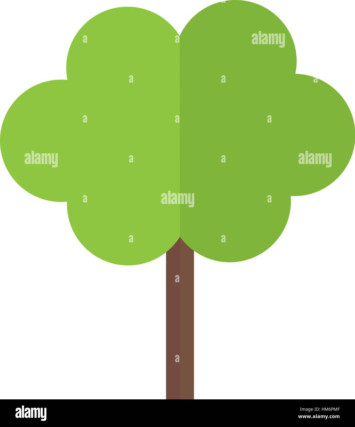 Tree in city scene icon image, vector illustration Stock Vector Image ...