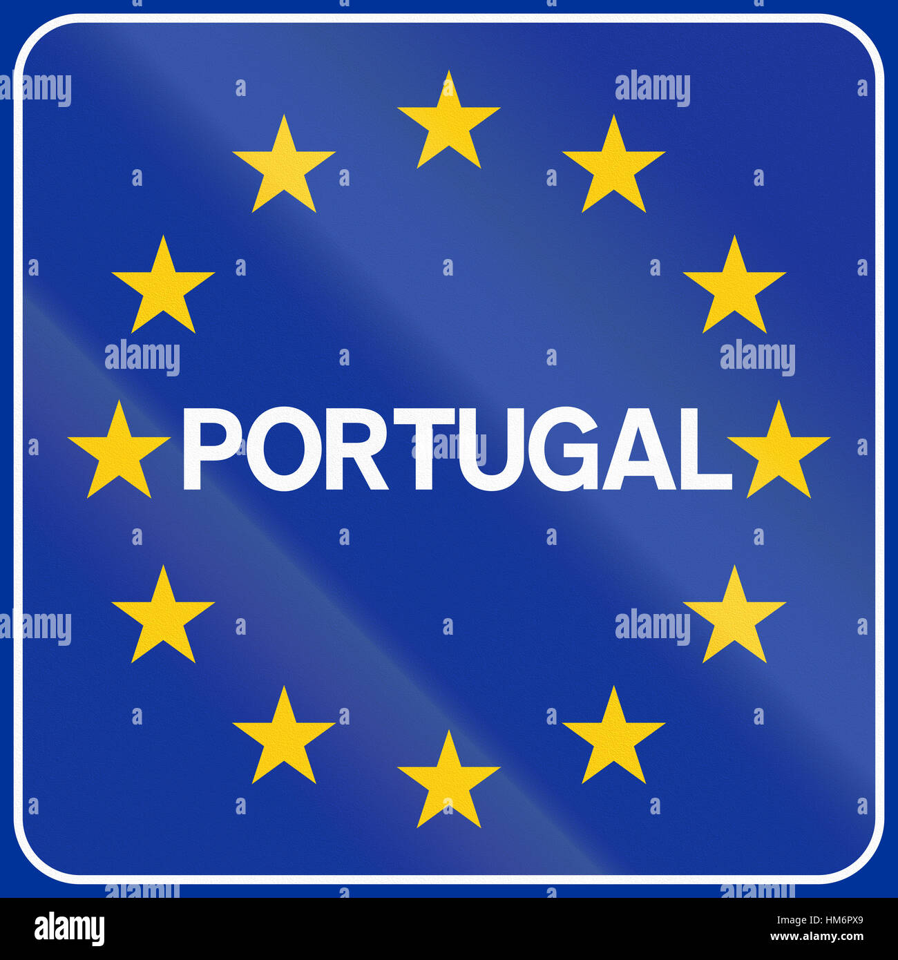 Portugal road sign name hi-res stock photography and images - Alamy