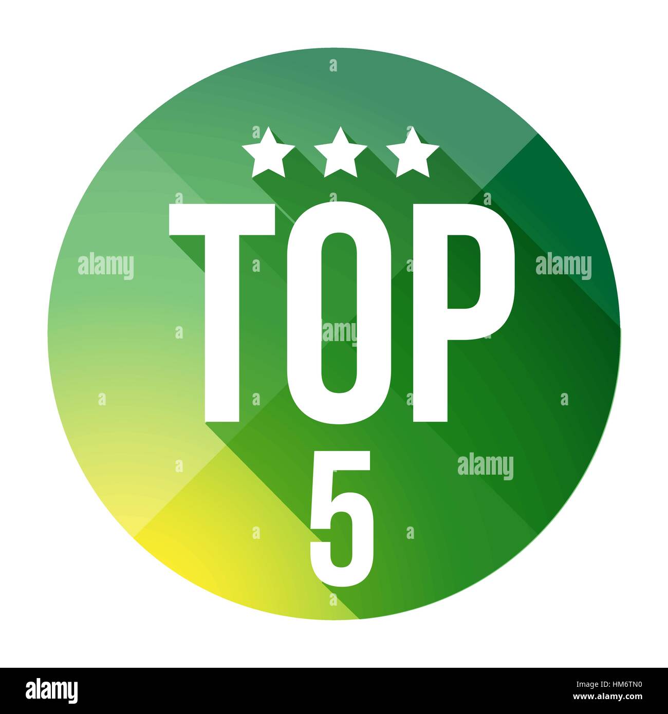 Top Five button vector Stock Vector Image & Art - Alamy