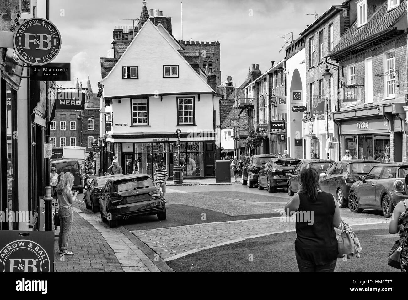St albans street hi-res stock photography and images - Alamy