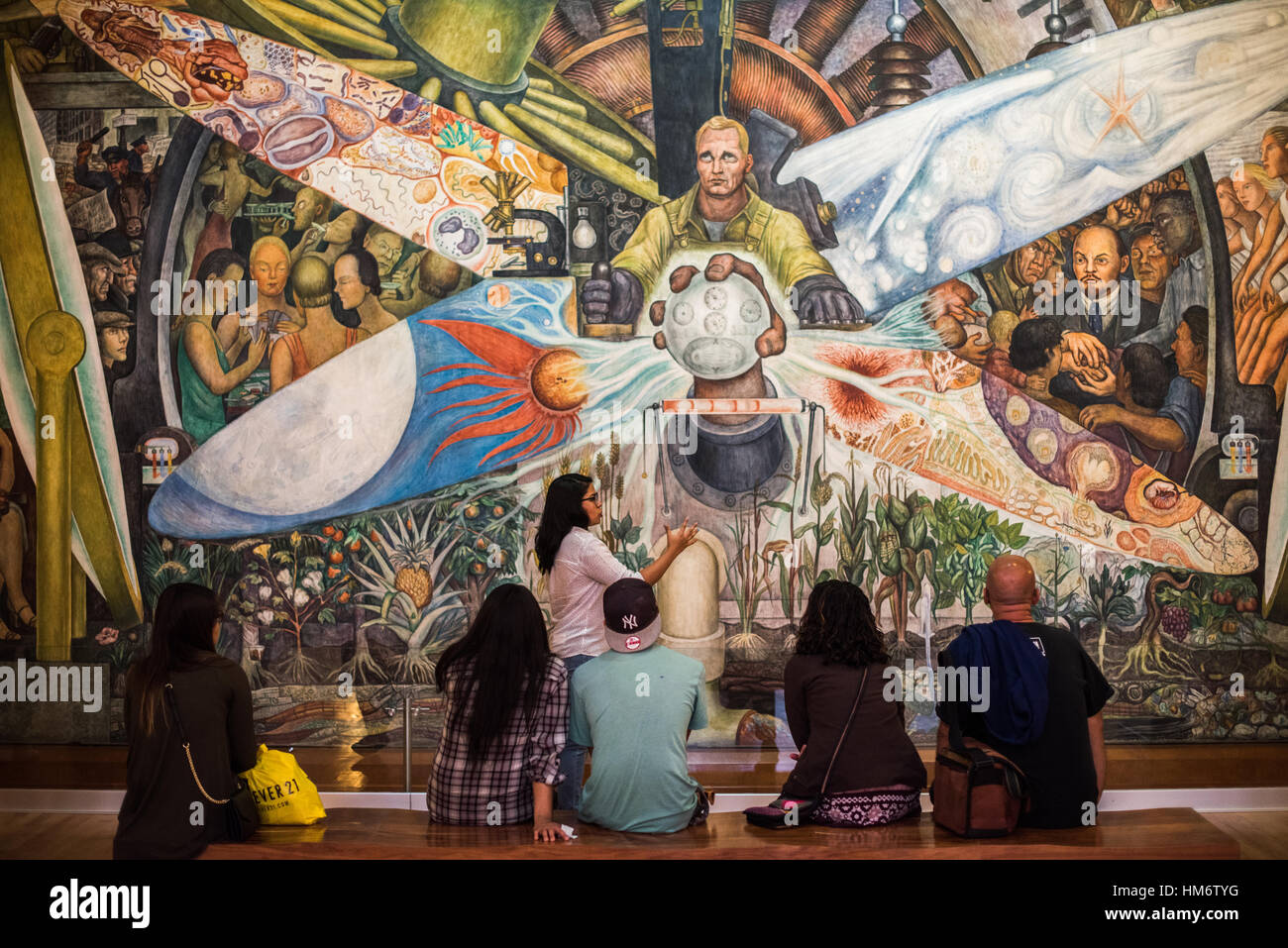 Rockefeller center mural High Resolution Stock Photography and Images ...