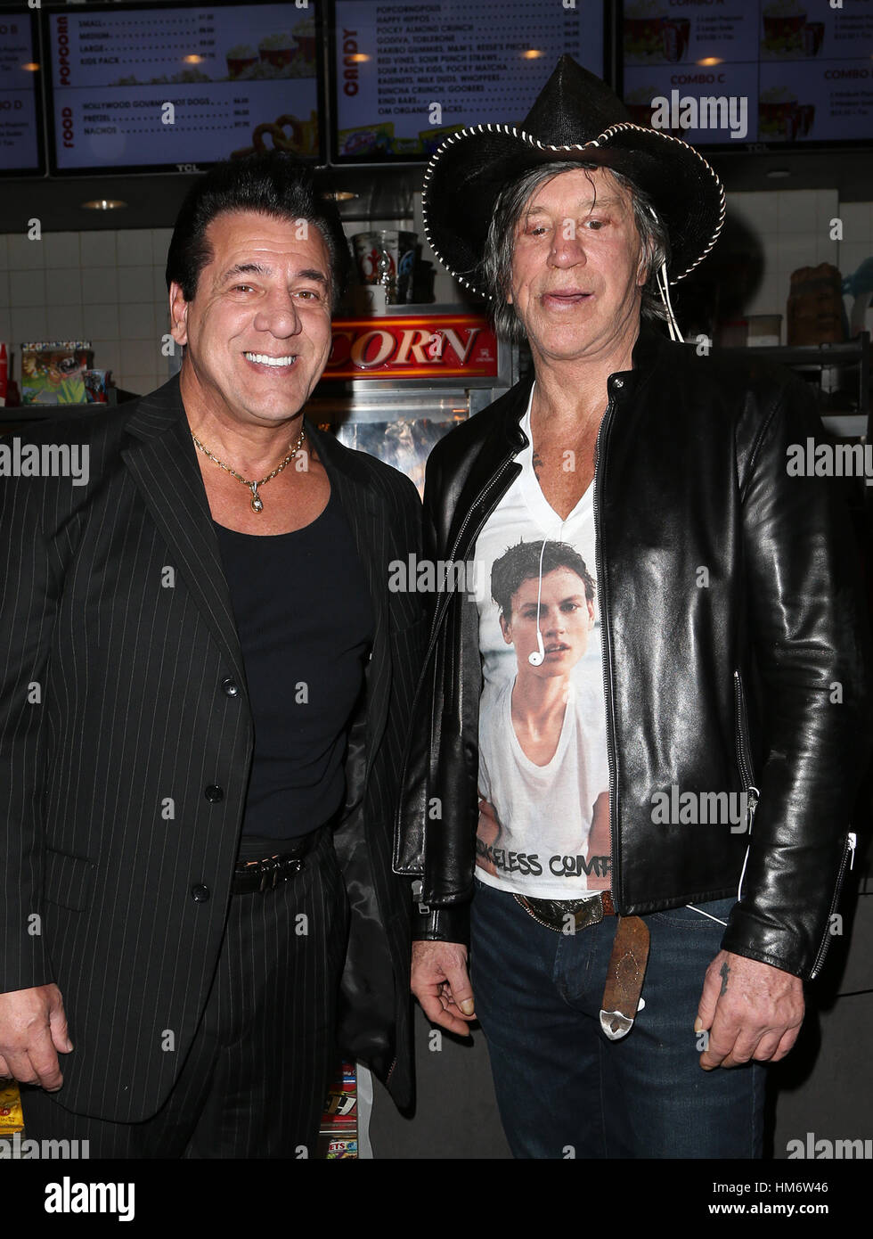 Chuck zito and mickey rourke hi-res stock photography and images - Alamy