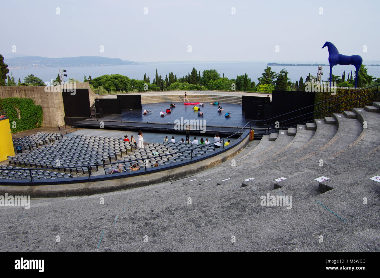 Outdoor greek theater modern hi-res stock photography and images - Alamy