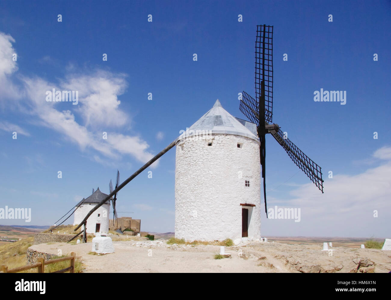 Windmills in la mancha hi-res stock photography and images - Alamy