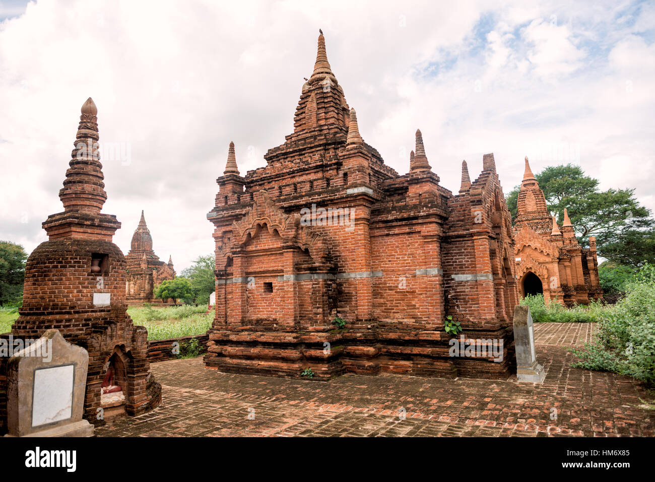 BAGAN, Myanmar — Ancient pagodas and temples dot the landscape in Bagan ...
