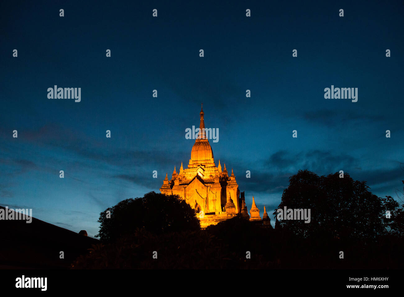 Buddhist temple from height in hi-res stock photography and images - Alamy