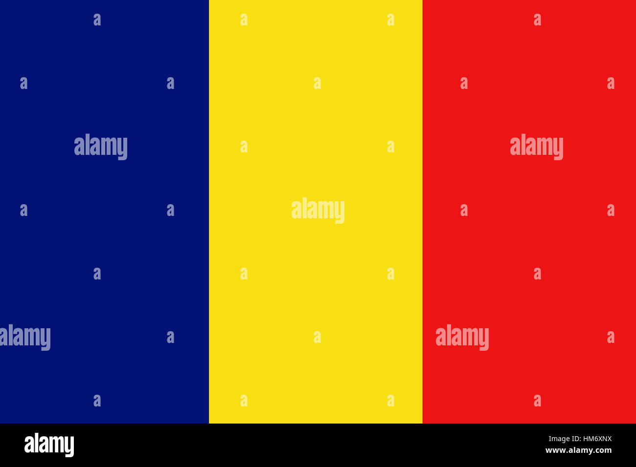 Chad flag ,Chad national flag 3D illustration symbol Stock Photo - Alamy