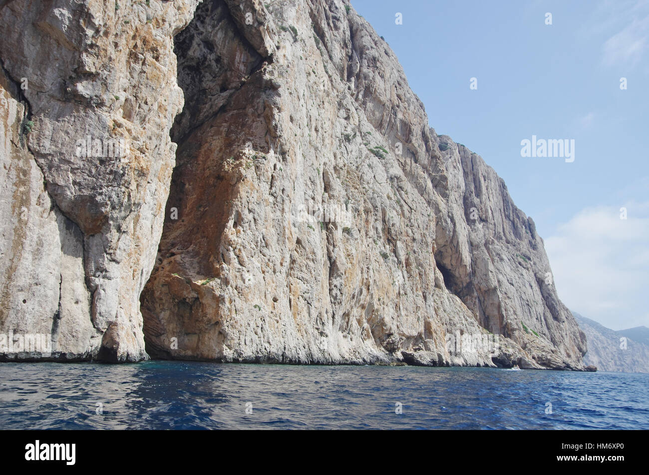 Cliffs of Tavolara Island, near the coast of Sardinia Stock Photo - Alamy
