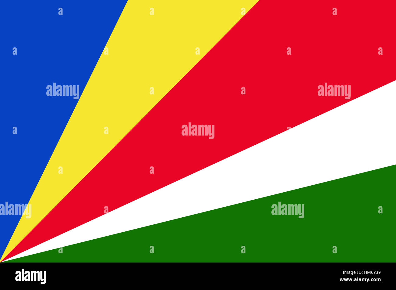Seychelles flag ,Seychelles national flag 3D illustration symbol Stock ...