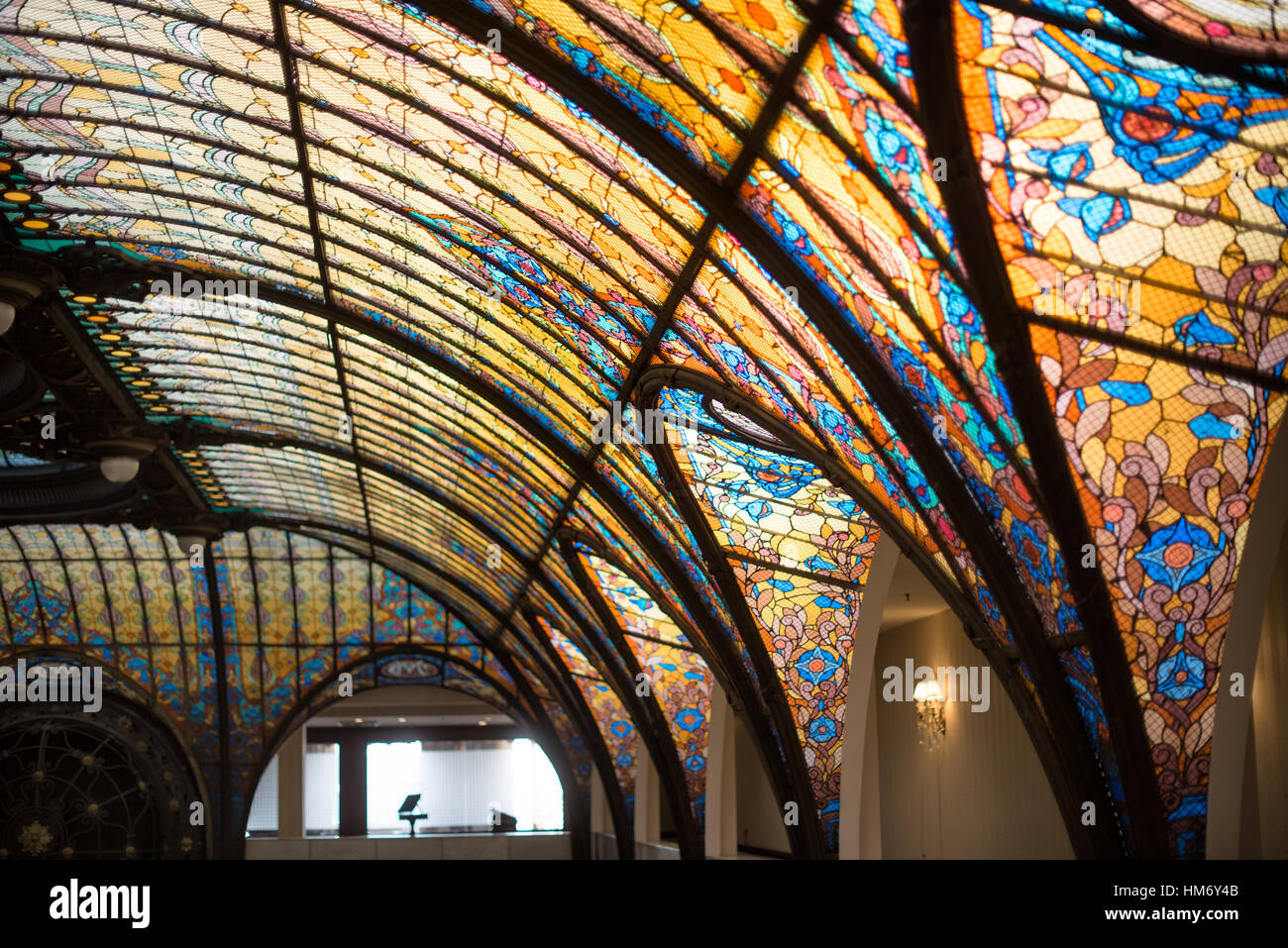 Gran Hotel Ciudad de Mexico Stained Glass Ceiling Mexico City // MEXICO ...