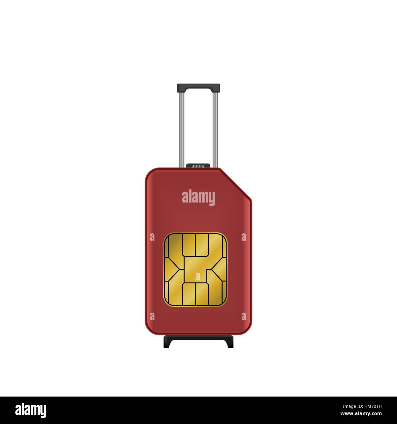 Simcard vector vectors Cut Out Stock Images & Pictures - Alamy