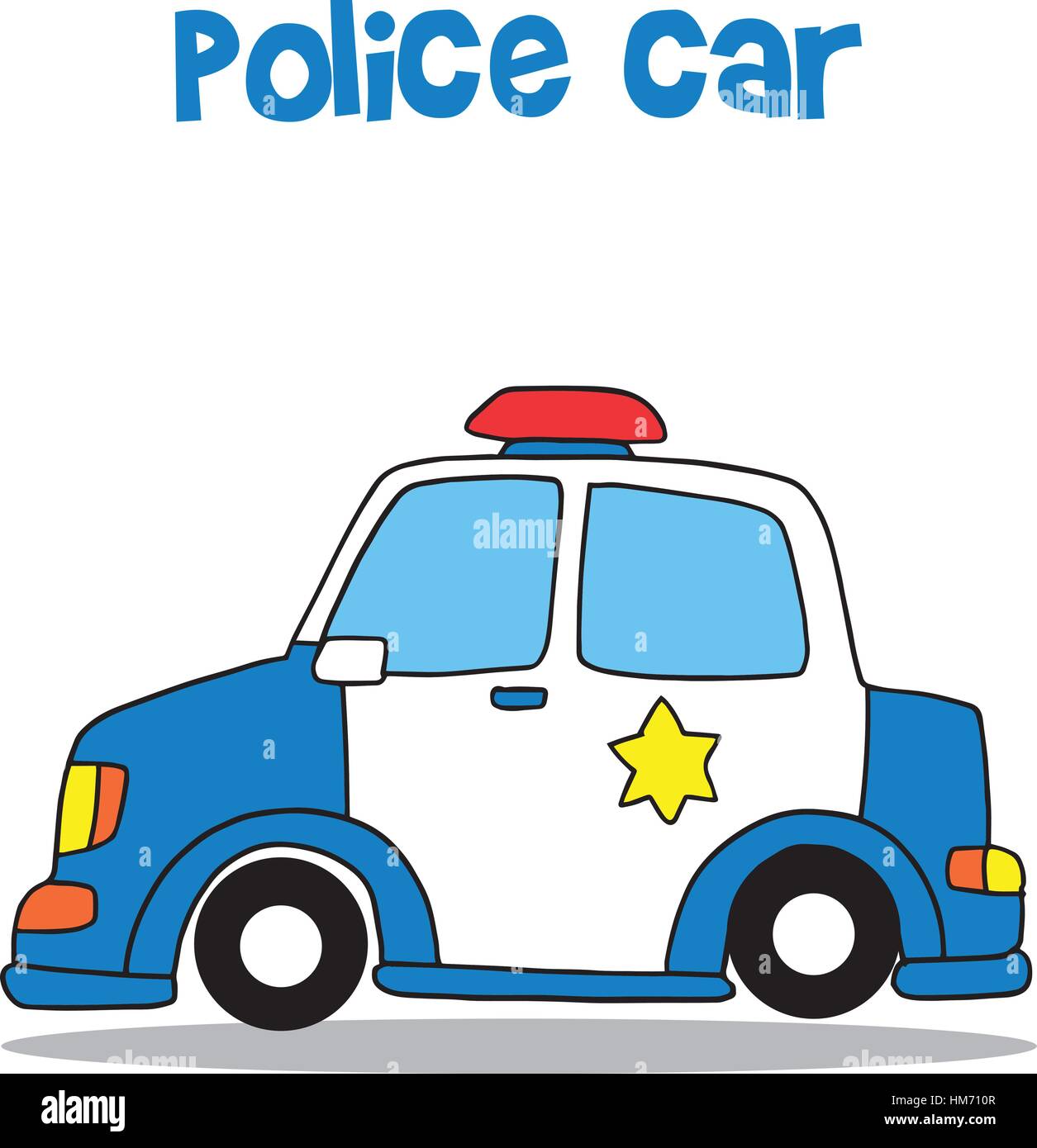 Collection stock of police car Stock Vector Image & Art - Alamy