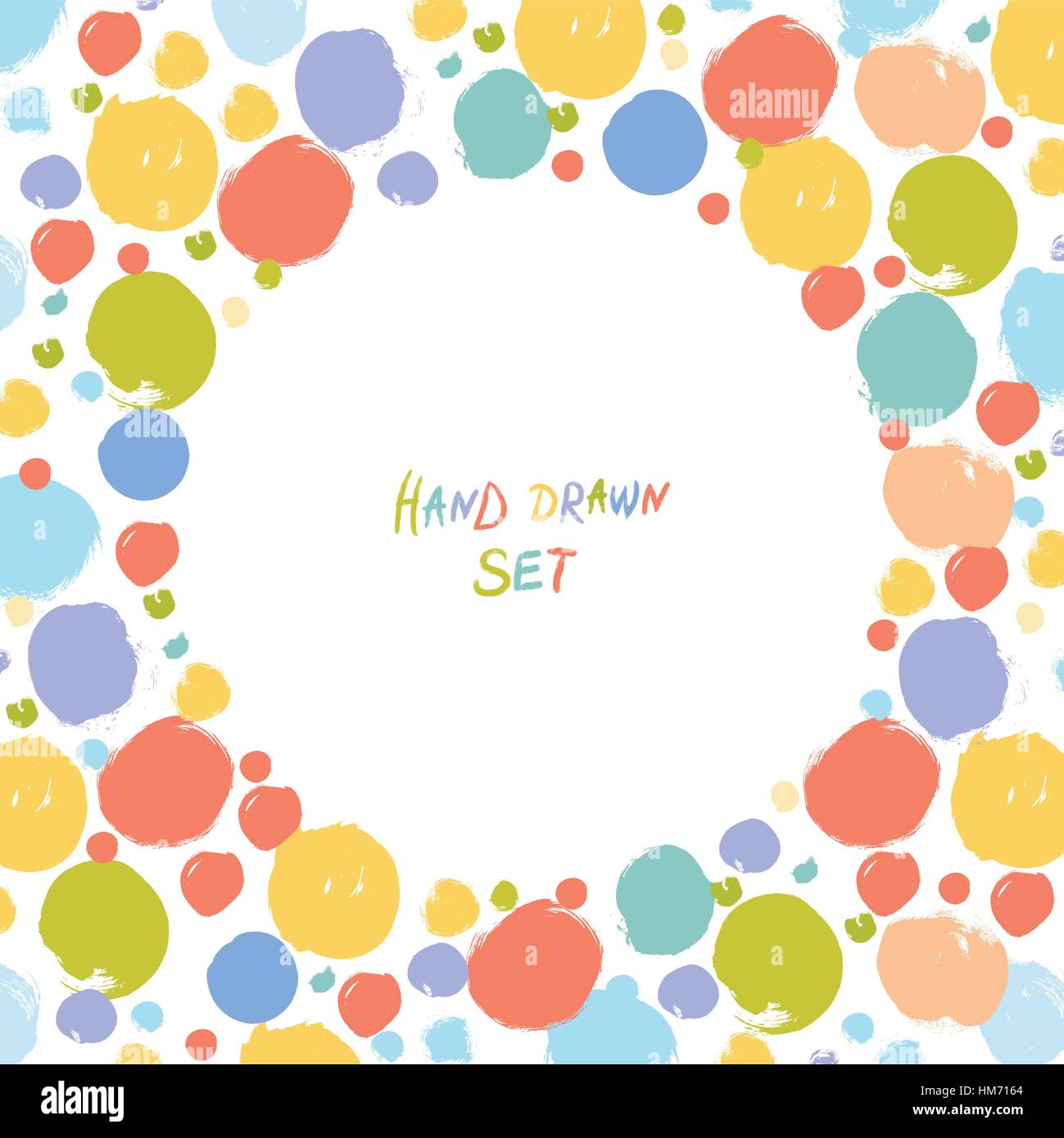 Colorful abstract frame Stock Vector Image & Art - Alamy