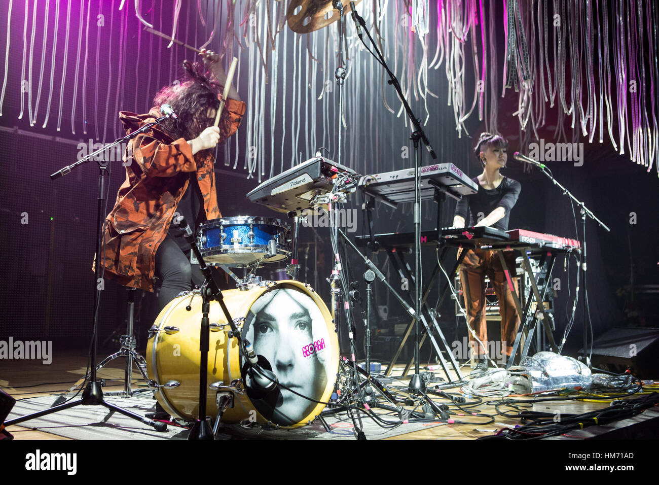 Milan Italy. 30 January 2017. The English drummer singer and songwriter ...