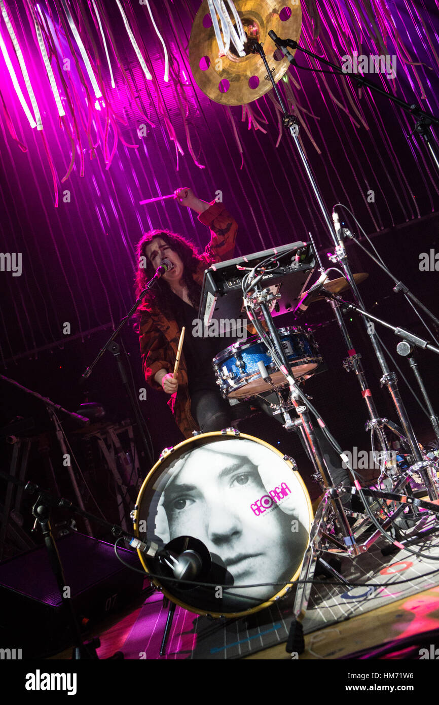 Milan Italy. 30 January 2017. The English drummer singer and songwriter ...