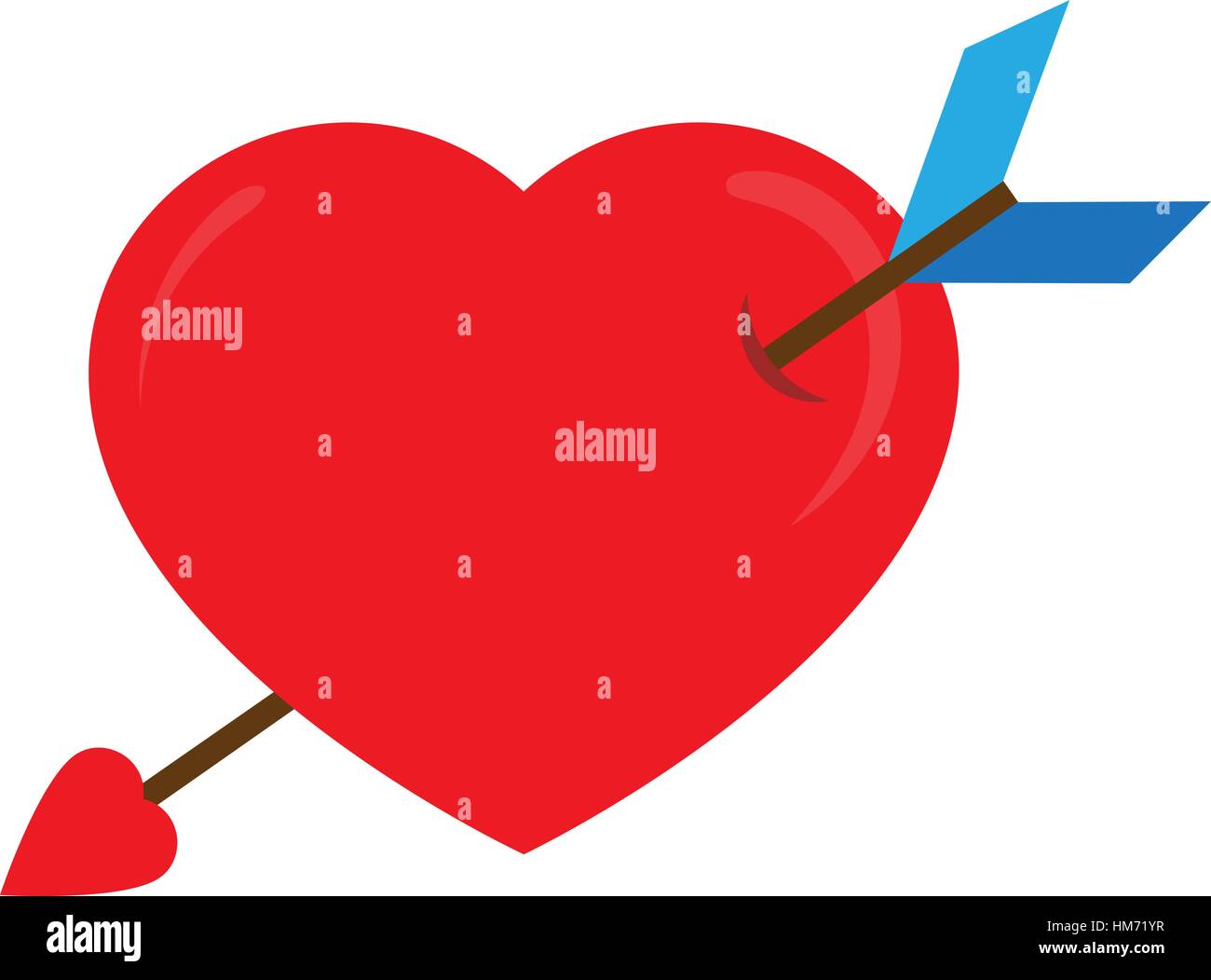 Heart symbol illustration hi-res stock photography and images - Alamy