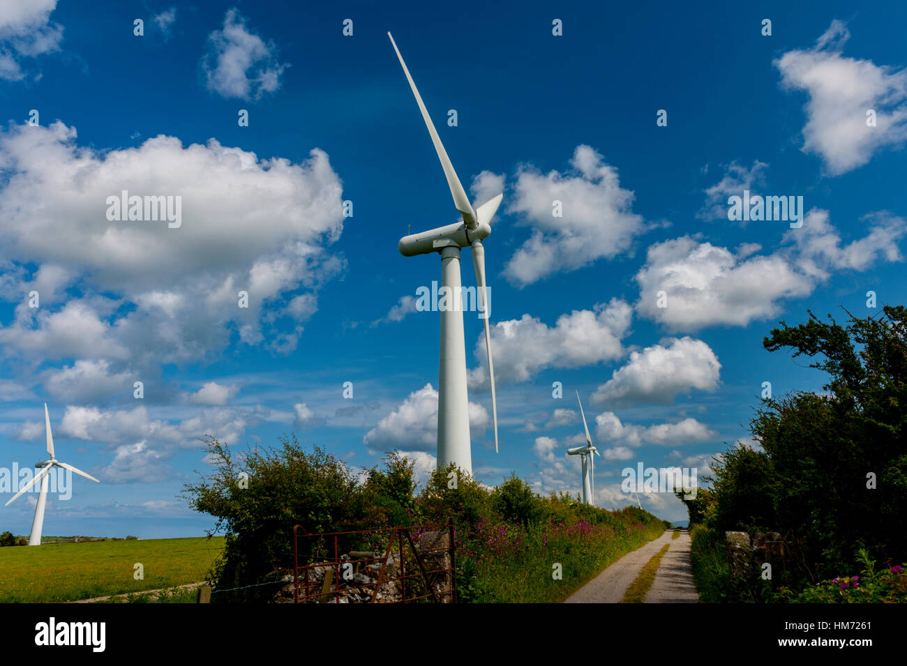 Anglesey wales wind turbine hi-res stock photography and images - Alamy