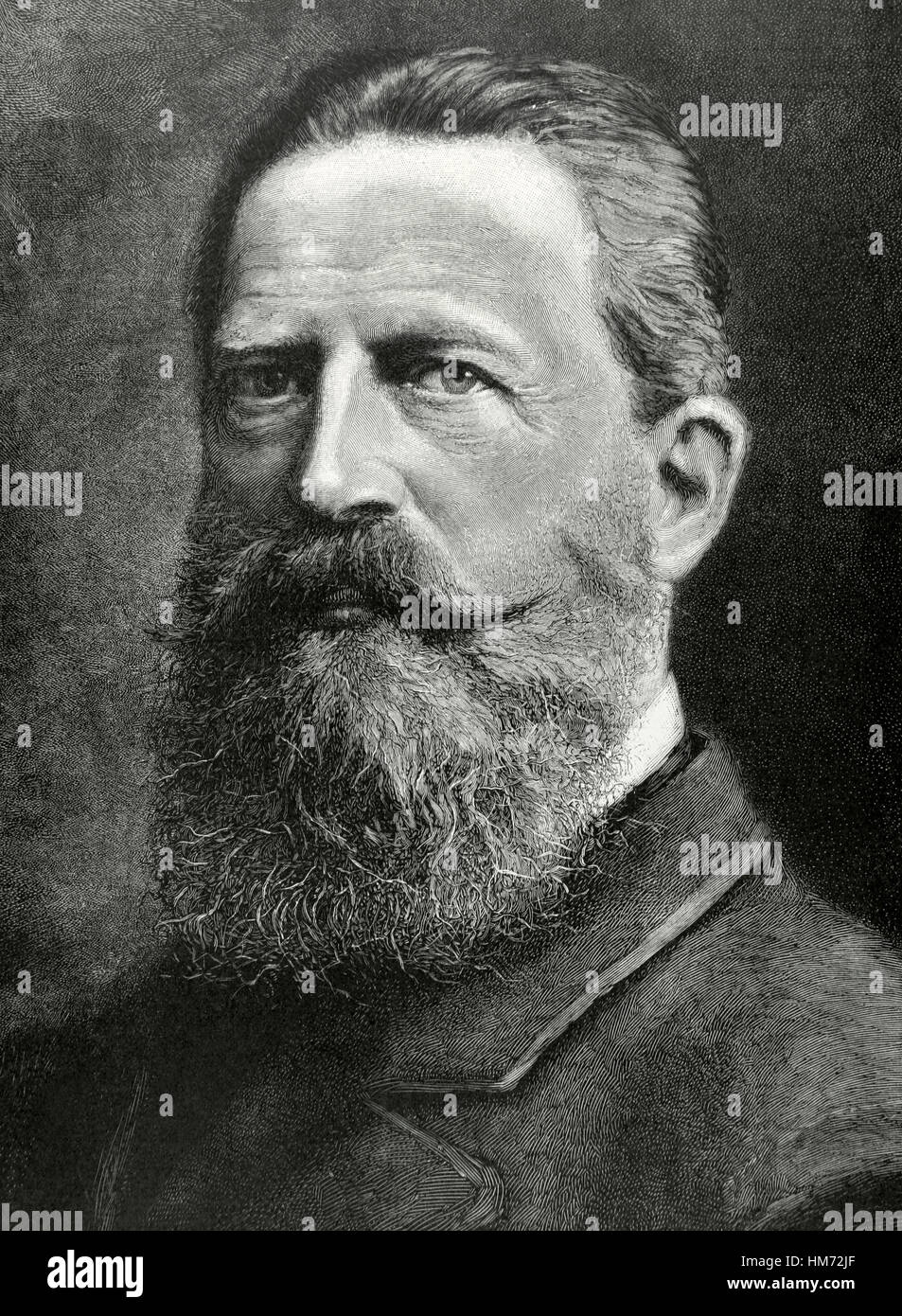 Frederick III (1831-1888). King of Prussia and Emperor of Germany ...