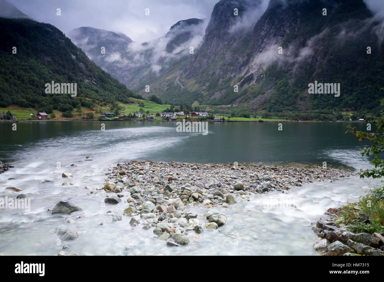 Hardanger fjord, Norway Stock Photo - Alamy