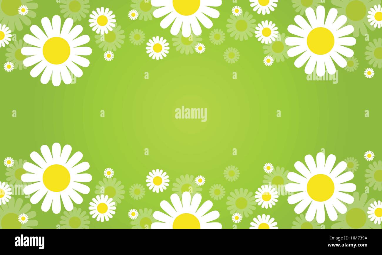 Collection of flower spring green background Stock Vector Image & Art ...