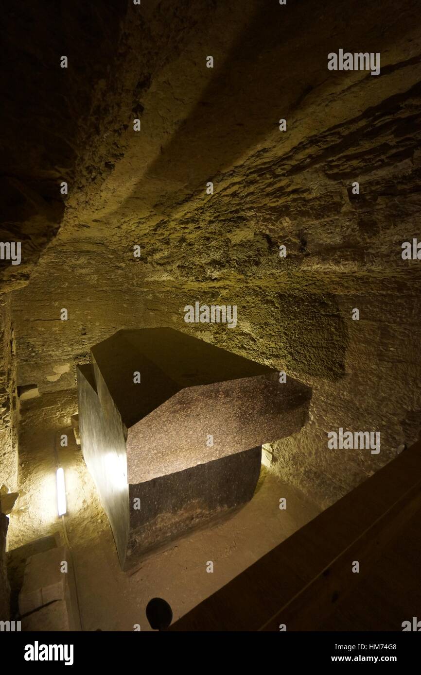 Serapeum of saqqara bull hi-res stock photography and images - Alamy