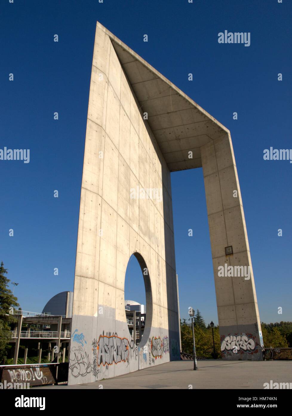 Parque Enrique Tierno Galván, Madrid, Spain Stock Photo - Alamy