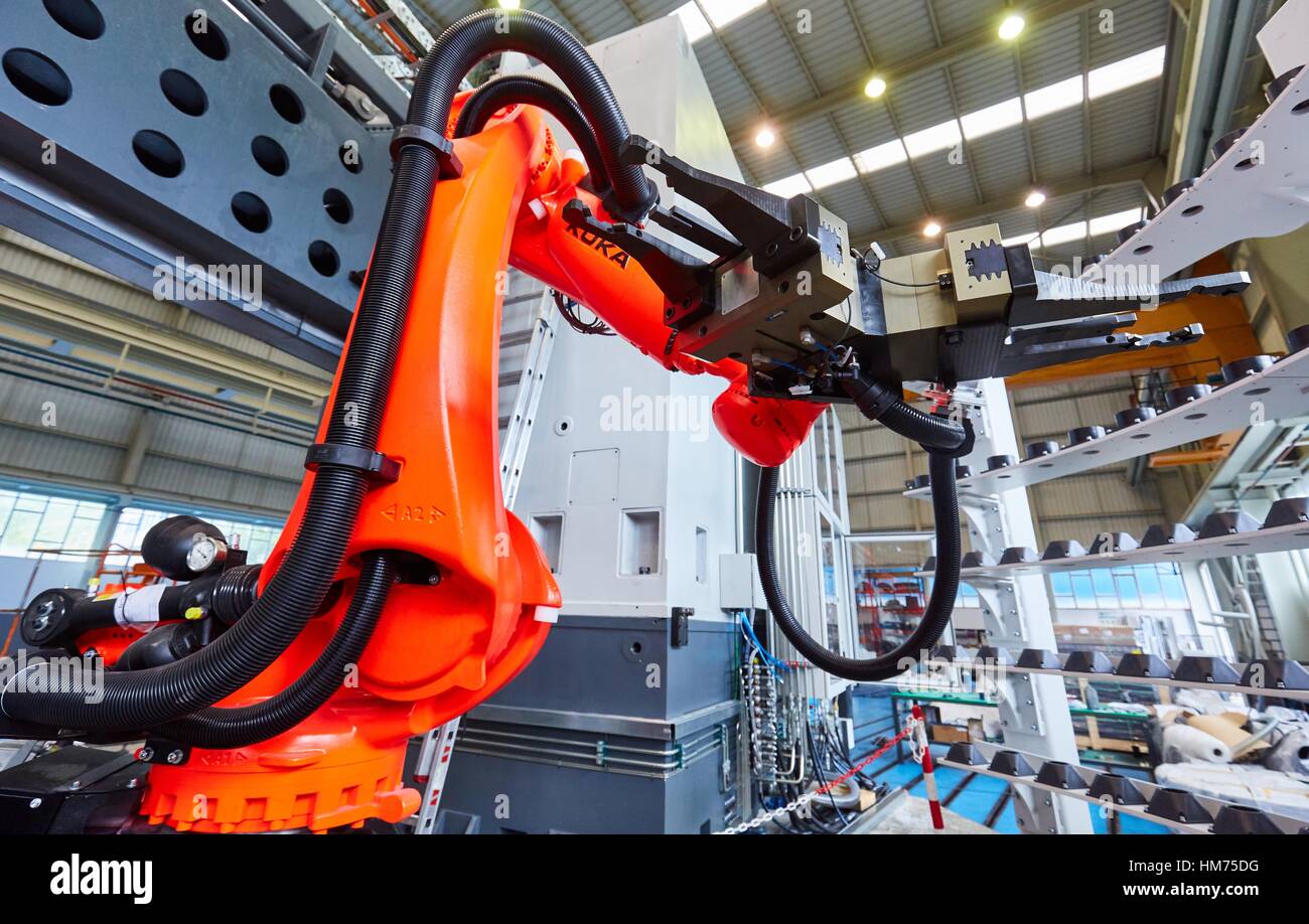 Robot, Tool magazine, Machining Centre, CNC, Vertical lathe, Design ...