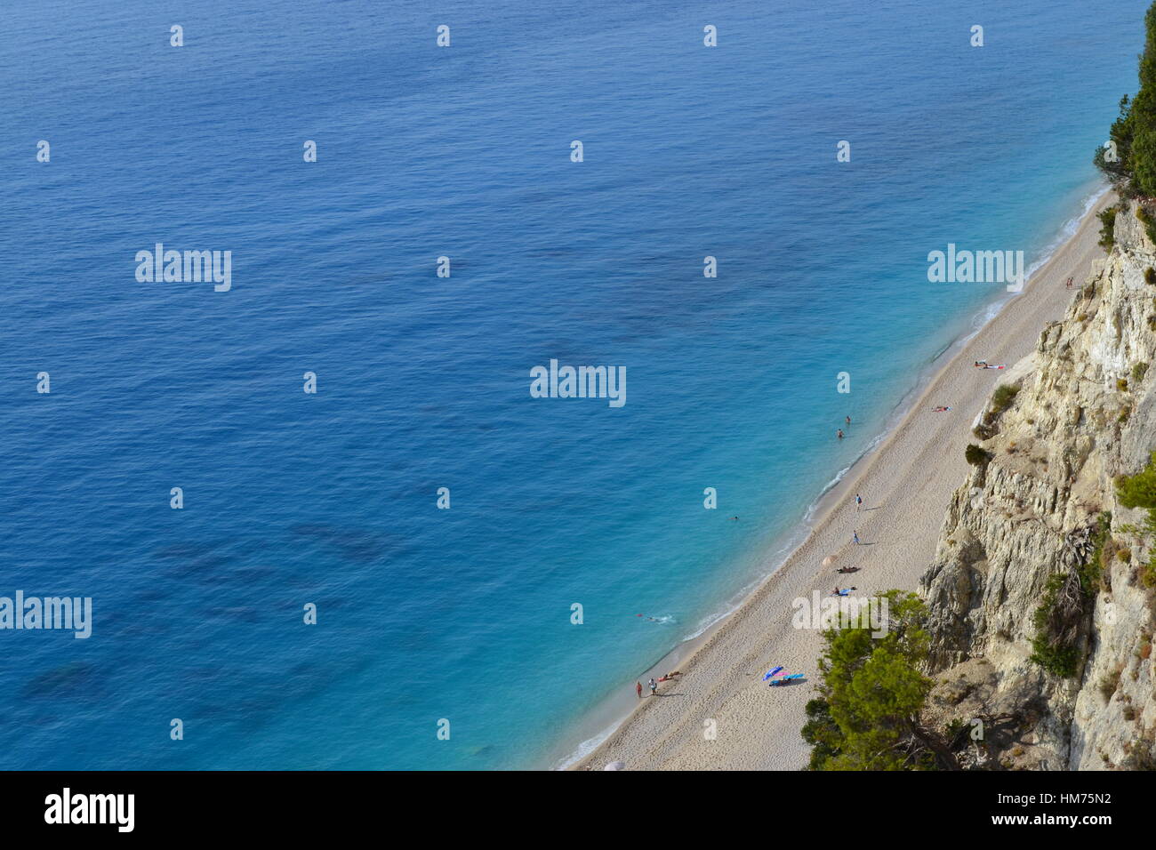 Egremni, remote beach is one of the premier tourist destinations on ...
