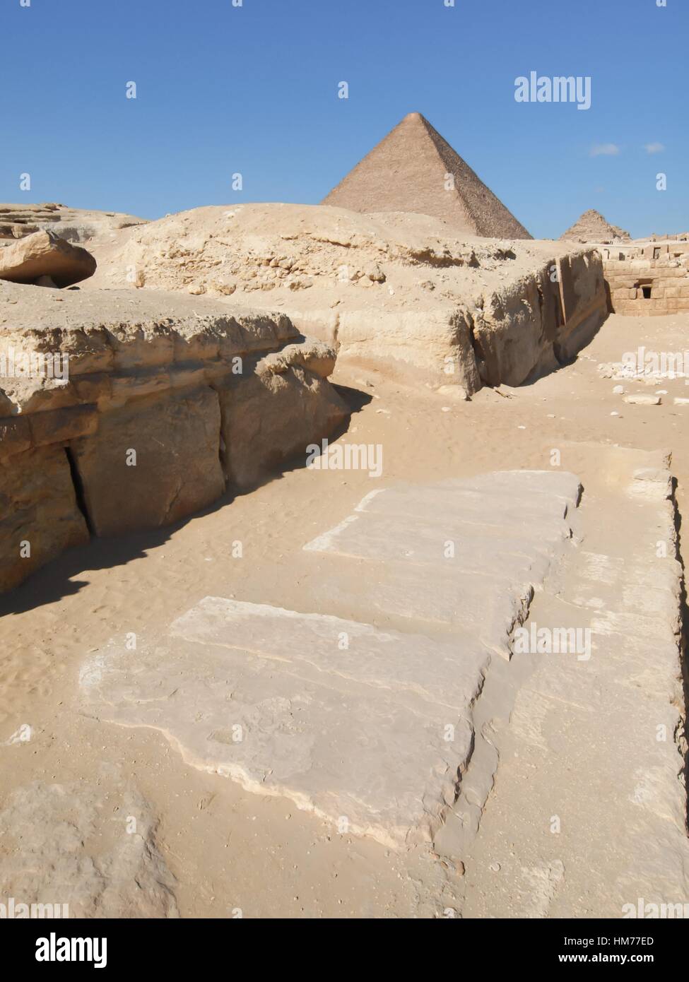 Giza Pyramids. Cairo. Egypt Stock Photo - Alamy