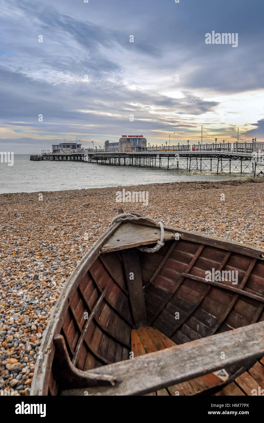 Worthing beach house hi-res stock photography and images - Alamy