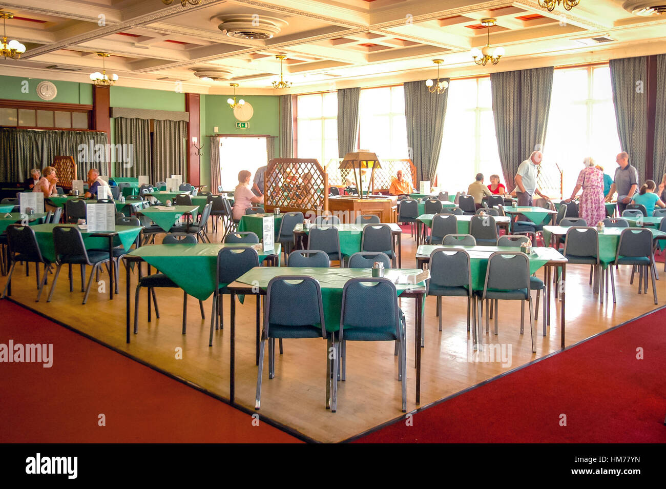 Inside Worthing Pier Stock Photo - Alamy