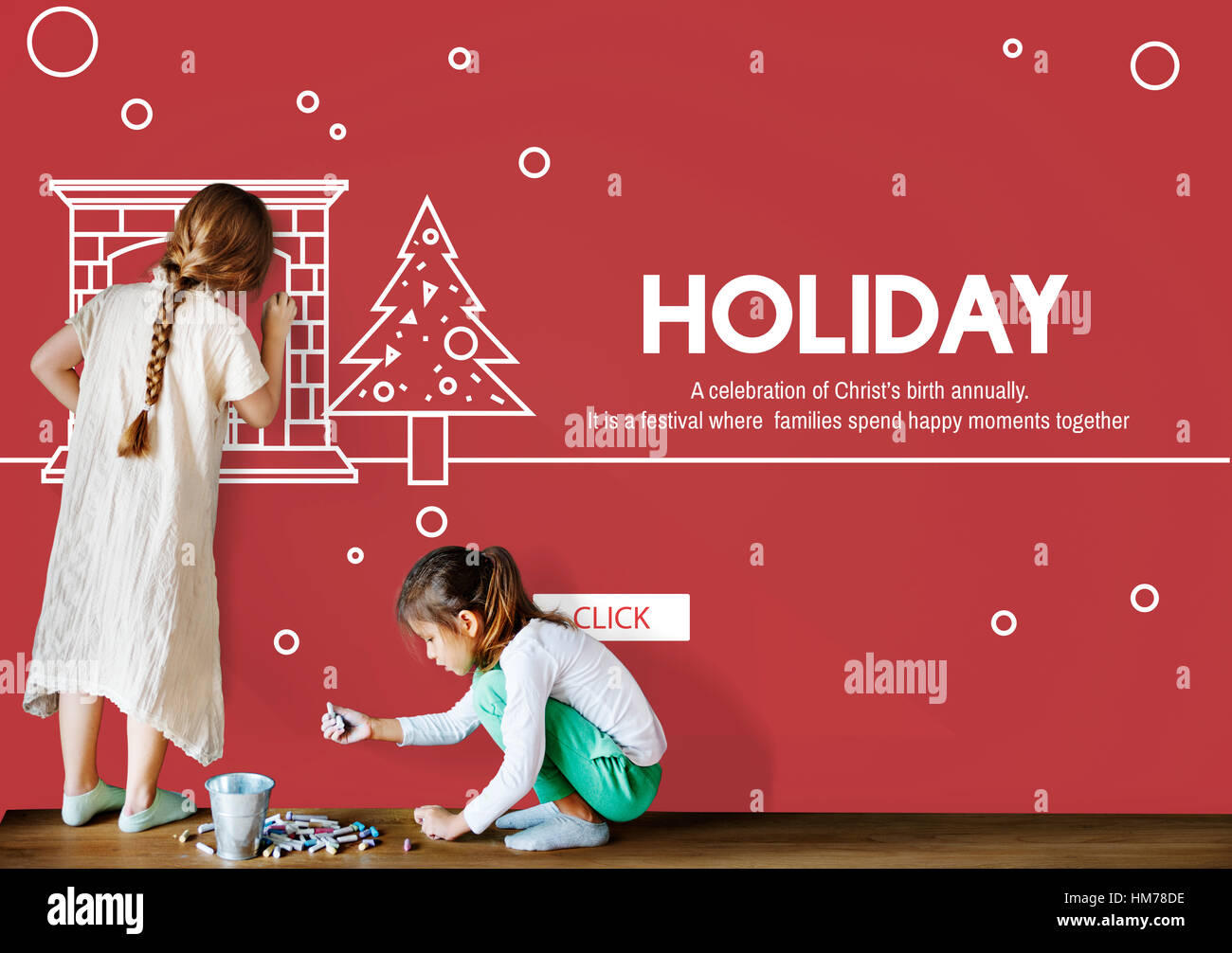 Happy Holiday Break Celebrate Party Enjoyment Concept Stock Photo - Alamy