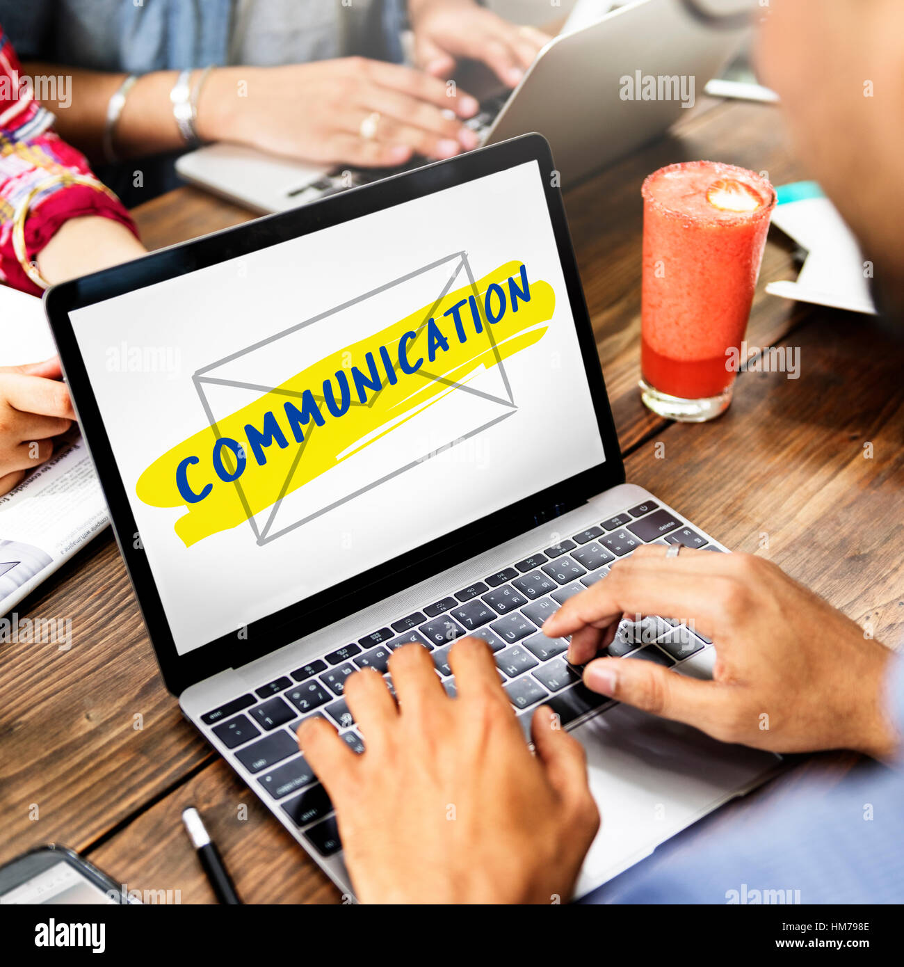 Mail Chat Communication Message Concept Stock Photo - Alamy