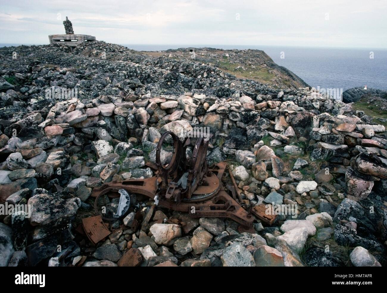 World War II battle positions, Norway Stock Photo - Alamy