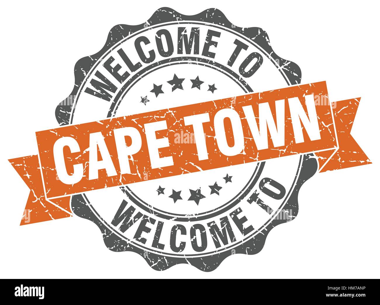 Cape town travel stamp Stock Vector Images - Alamy