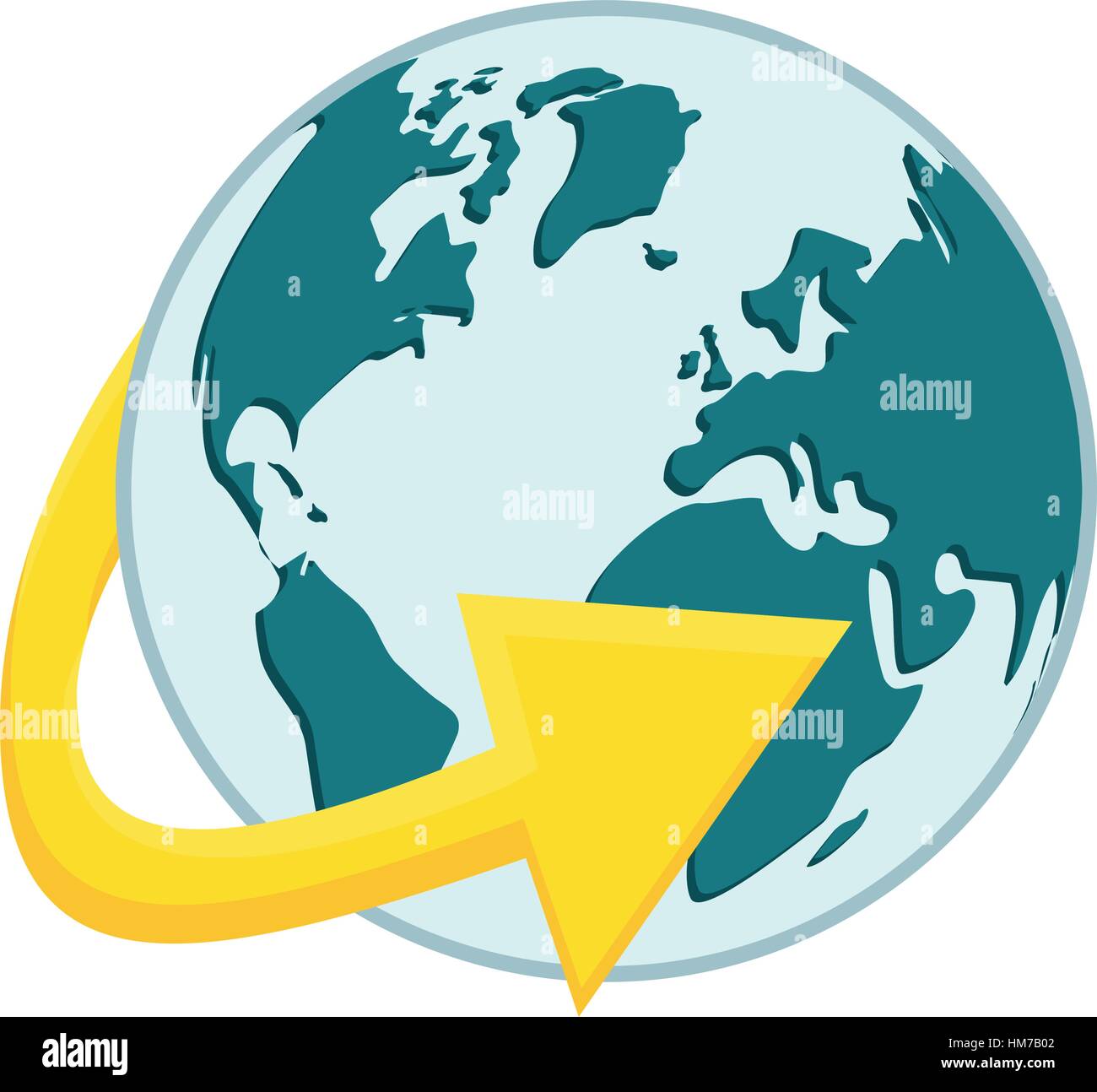 Globe connections network image design, vector illustration icon Stock ...
