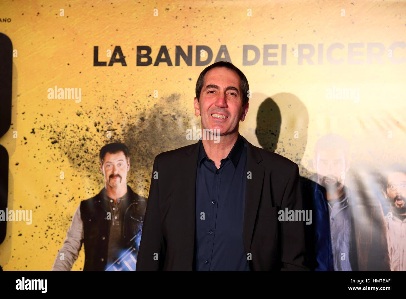 Rome, Italy. 31st Jan, 2017. Italian actor Paolo Calabresi during ...