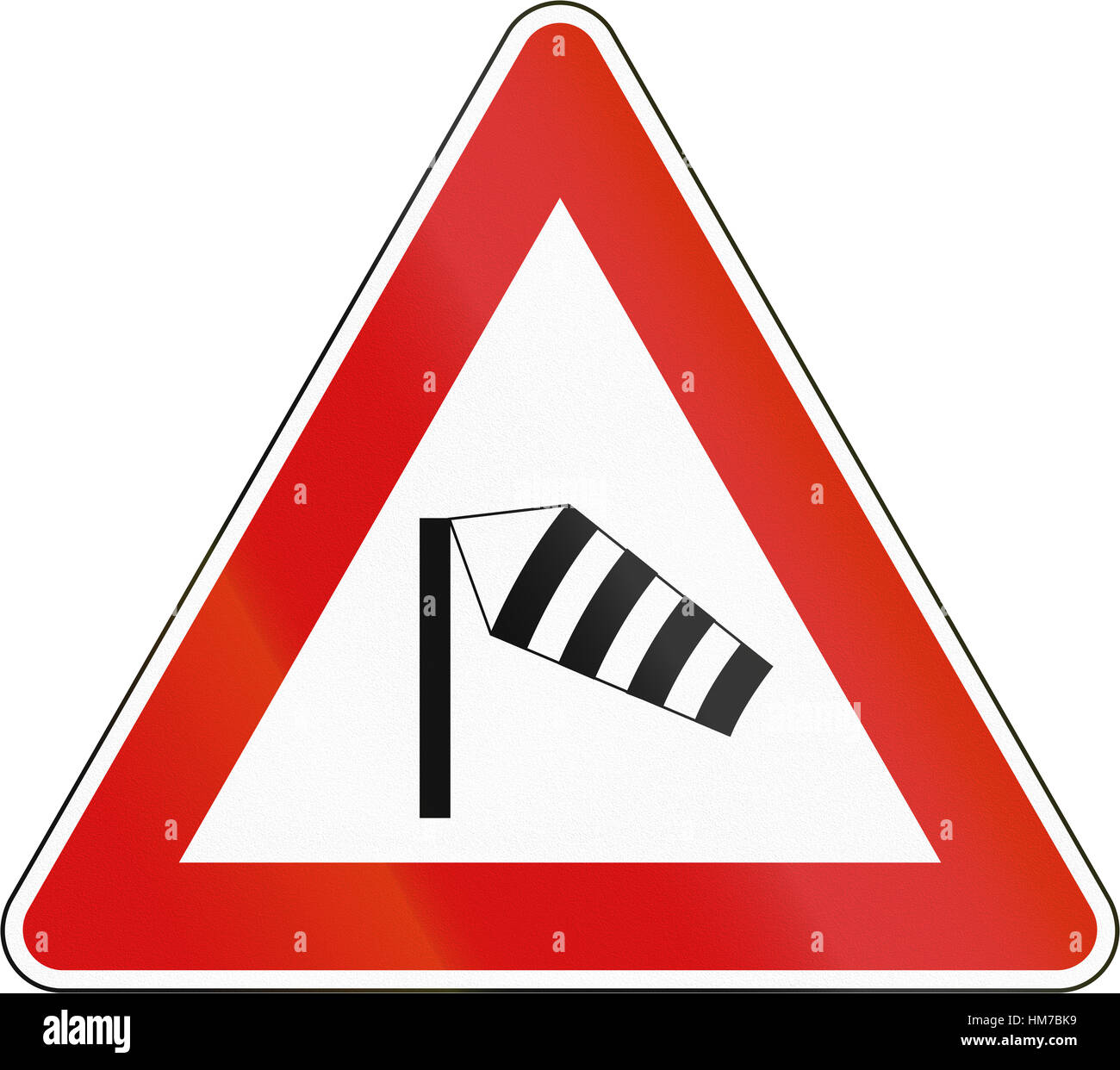 Side winds traffic sign hi-res stock photography and images - Alamy