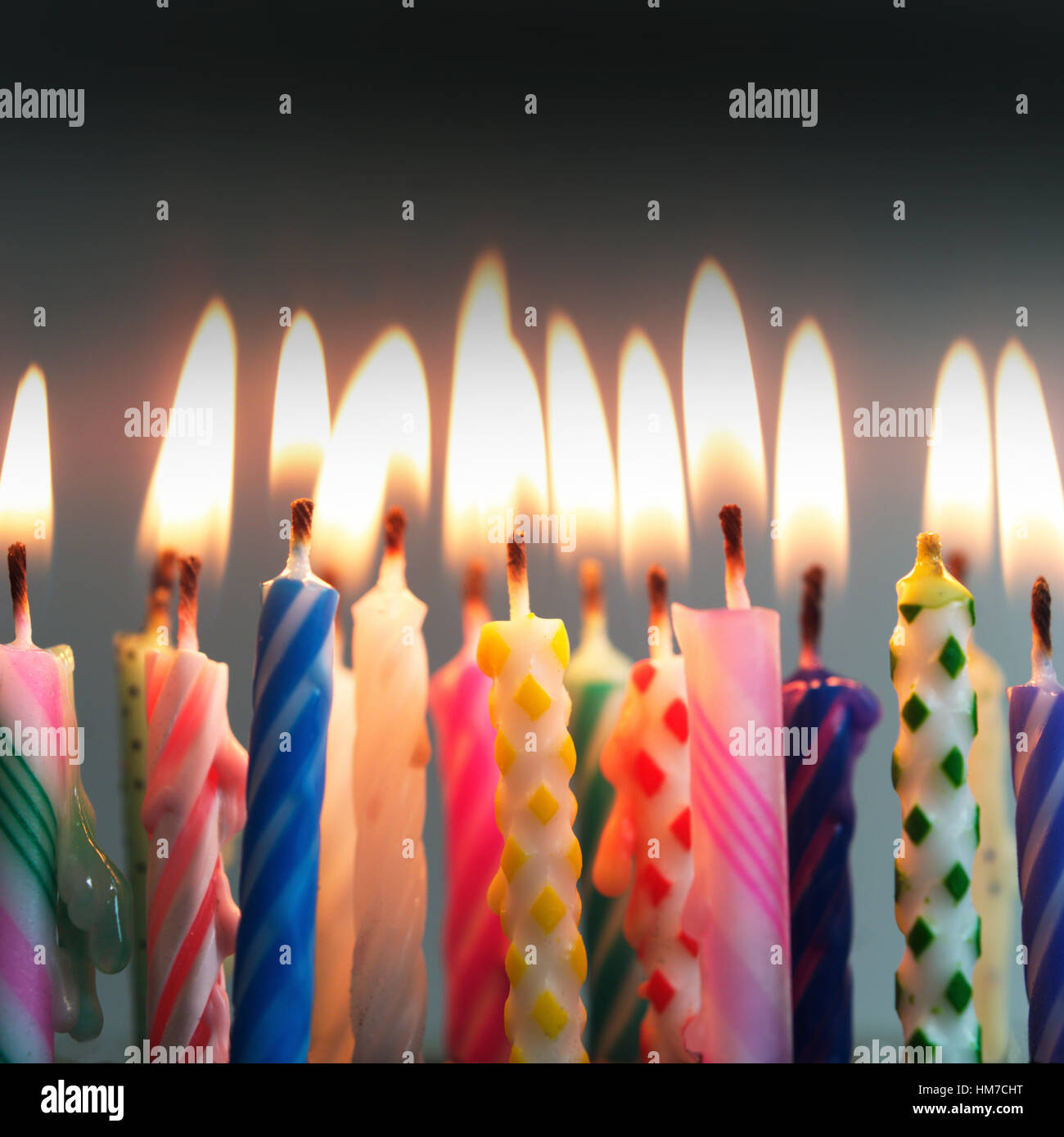 Colorful candles hi-res stock photography and images - Alamy